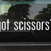 Got Scissors? Custom Vinyl Sticker - Etsy