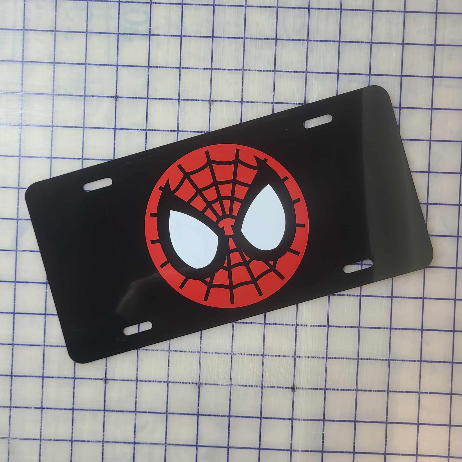 Spiderman Custom License Plate - Etsy