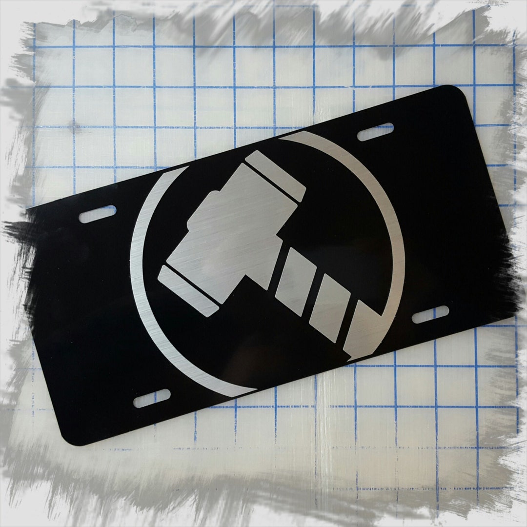 Thor Custom License Plate - Etsy