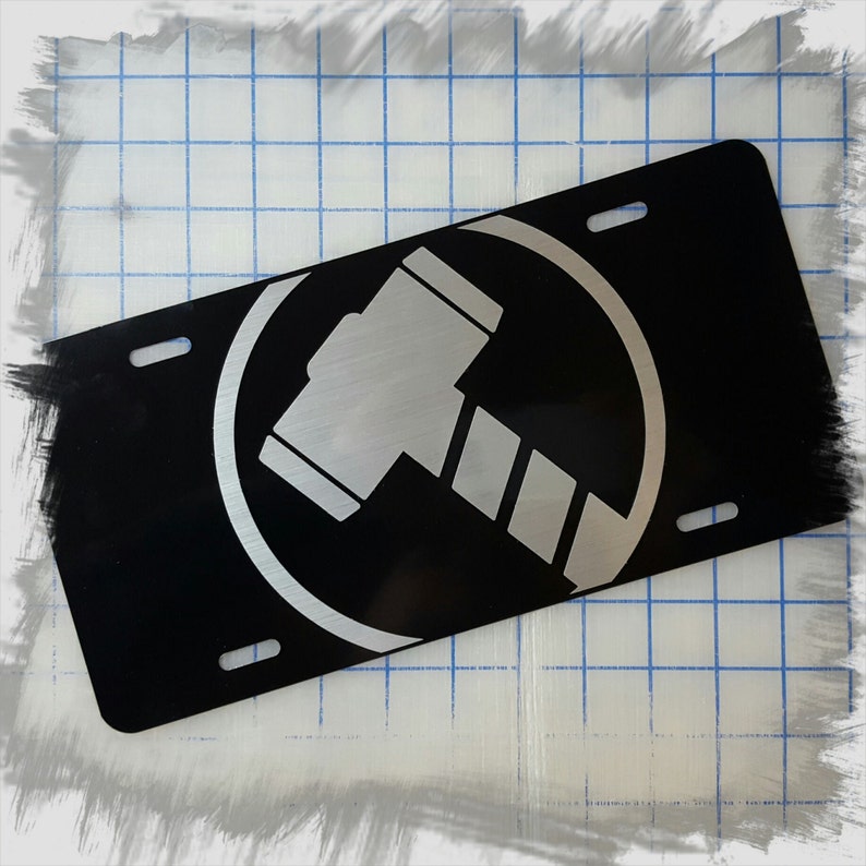 Thor Custom License Plate - Etsy