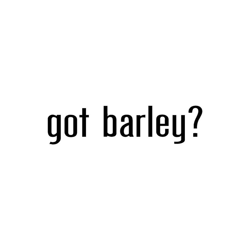 Got Barley Custom Vinyl Sticker - Etsy