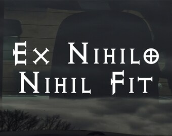 Ex Nihilo Nihil Fit - Etsy