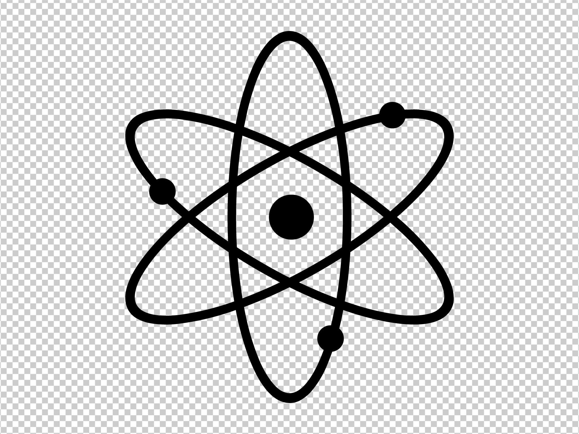 Atom Atomic Symbol Vinyl Sticker Decal for Car Window Laptop & More - Etsy