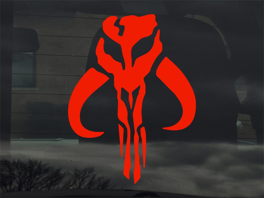 Star Wars Boba Fett Mythosaur Vinyl Decal Sticker for Car Window Laptop ...