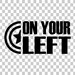 Captain America on Your Left Vinyl Sticker Decal for Car Window Laptop ...