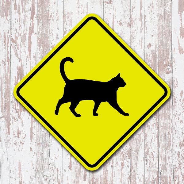 Cat Crossing - Etsy