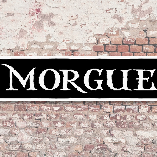 Morgue - Etsy
