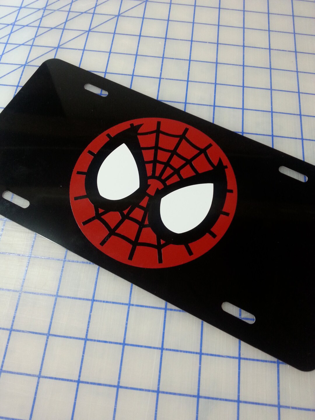 Spiderman Custom License Plate - Etsy