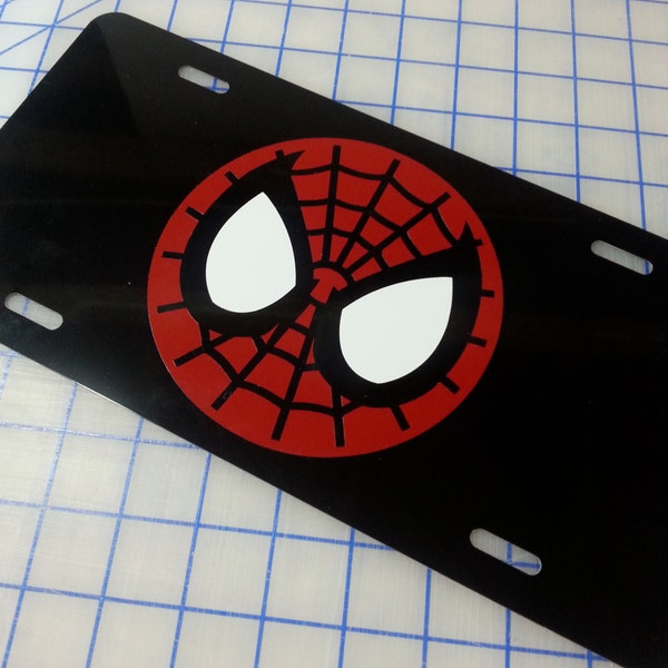 Spiderman Png License Plate - Etsy