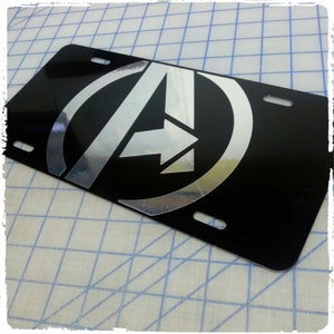 Avengers Custom License Plate - Etsy