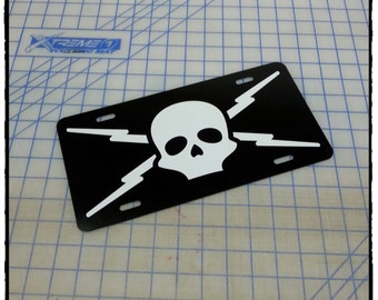 Death Proof License Plate - Etsy