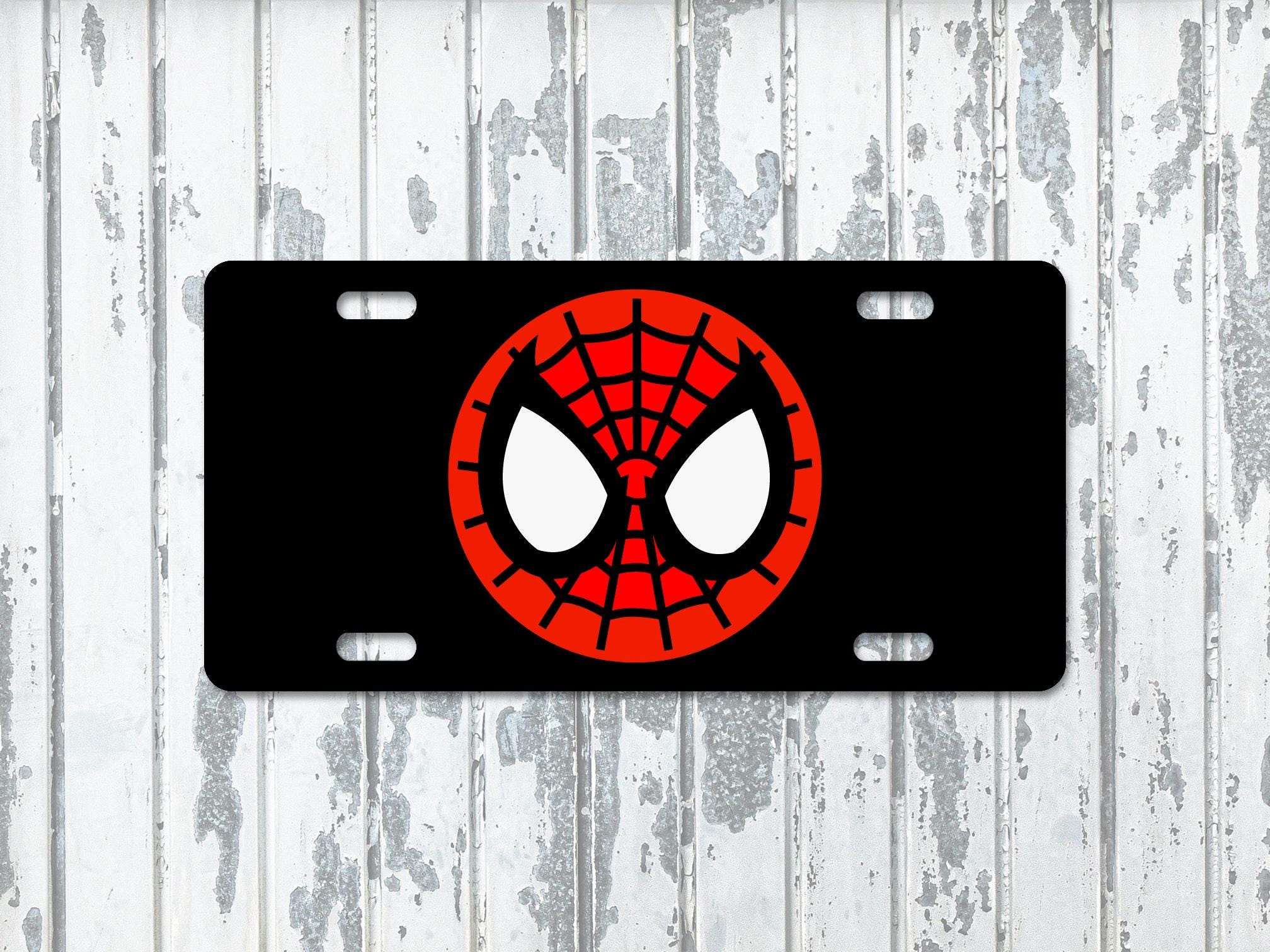 Spiderman Custom License Plate - Etsy
