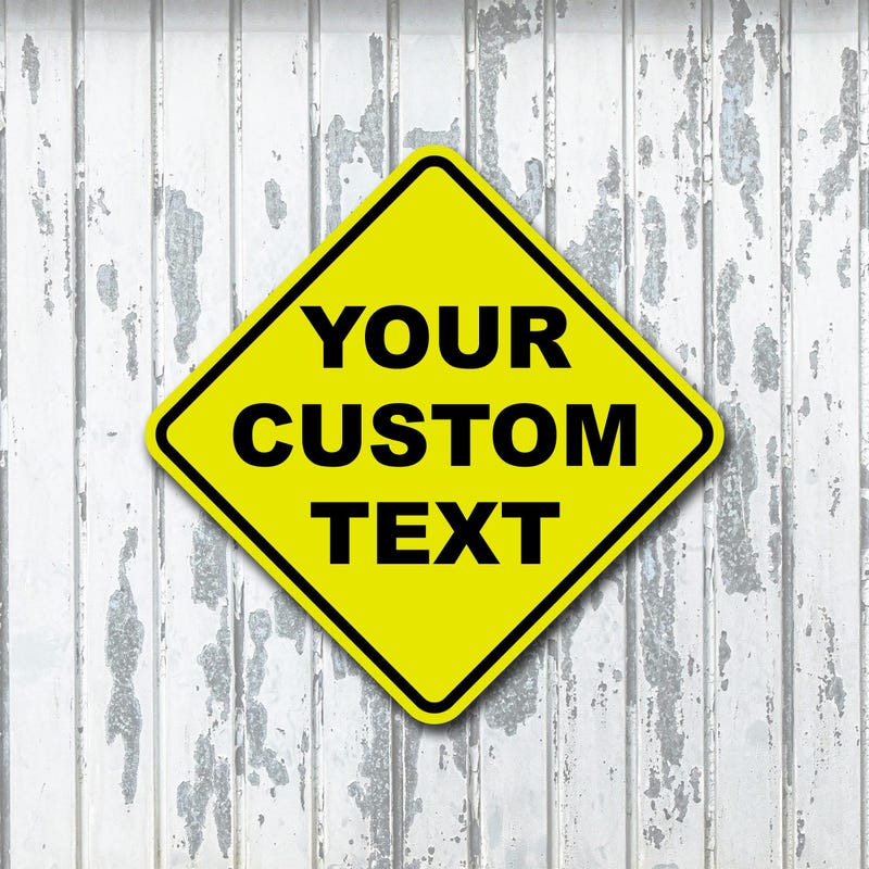 Custom Road Signs - Etsy