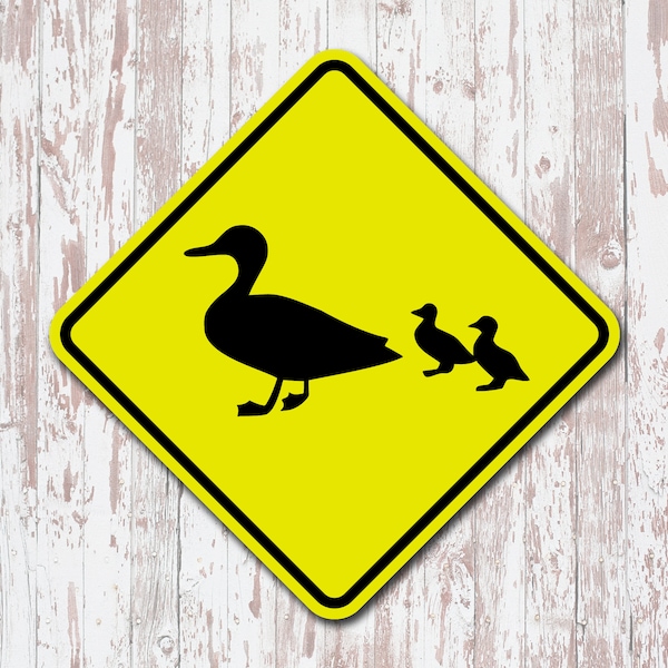 Duck Crossing Sign - Etsy