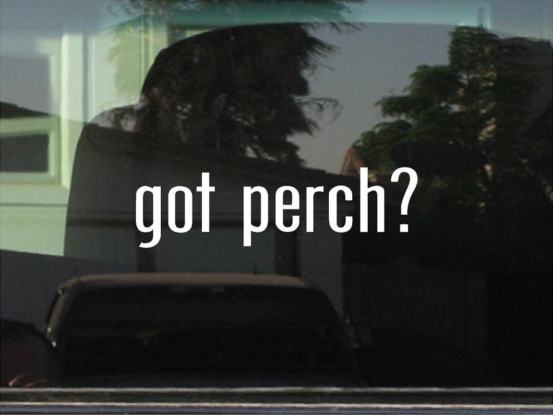 Got Perch Custom Vinyl Sticker - Etsy