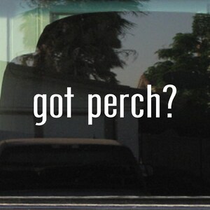 Got Perch Custom Vinyl Sticker - Etsy