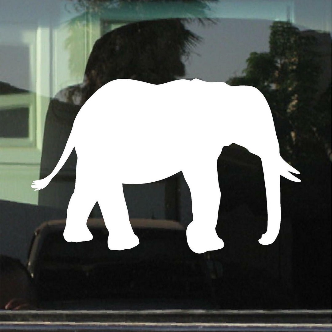 Elephant Custom Vinyl Sticker Decal African Savanna Animals - Etsy