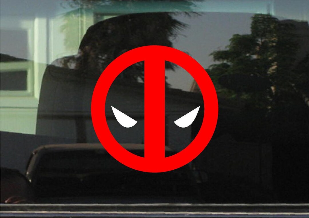 Deadpool Vinyl Sticker - Etsy