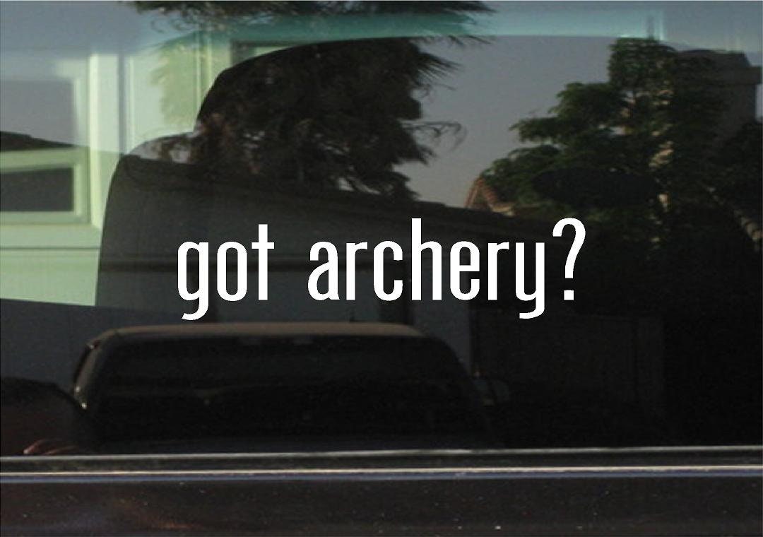 Got Archery? Custom Vinyl Sticker - Etsy