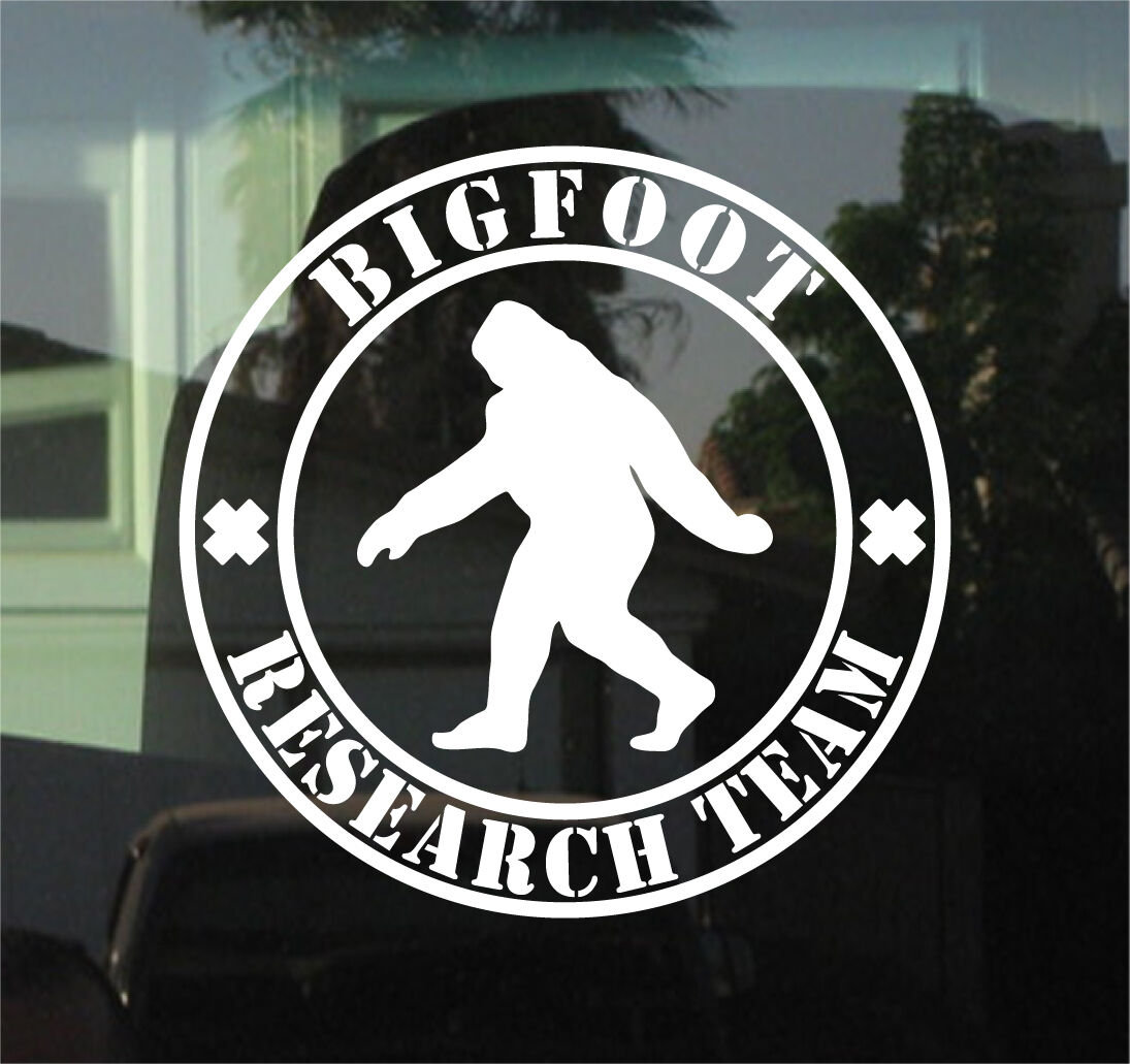 Bigfoot Research Team 8 Inch Custom Vinyl Sticker / Decal - Etsy