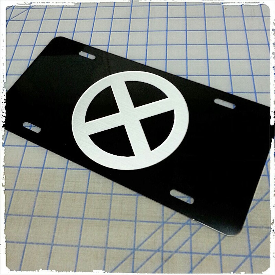 X Men Custom License Plate - Etsy