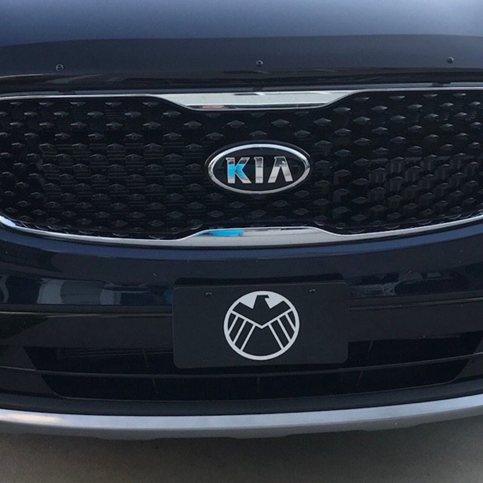 SHIELD Custom License Plate - Etsy