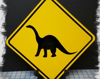 Dinosaur crossing | Etsy