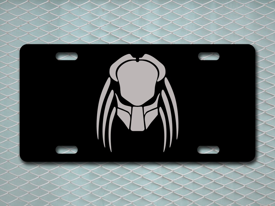 Predator Custom Aluminum Vanity Novelty License Plate for Car Truck and ...