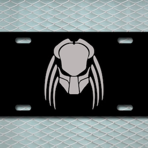 Predator Custom Aluminum Vanity Novelty License Plate for Car Truck and ...