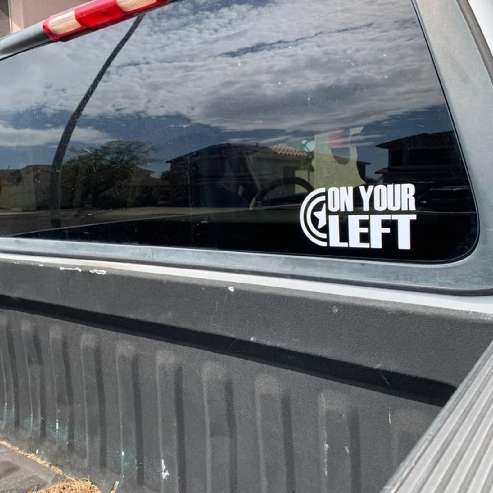 Captain America on Your Left Vinyl Sticker Decal for Car Window Laptop ...