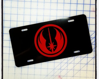 Jedi Yoda Star Wars Retro, Metal License Plate for Car - Etsy