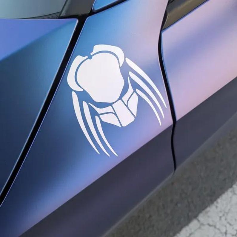Predator Mask Vinyl Sticker Decal for Car Window Laptop & More - Etsy