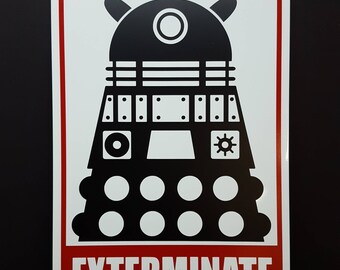 Dalek Sign | Etsy