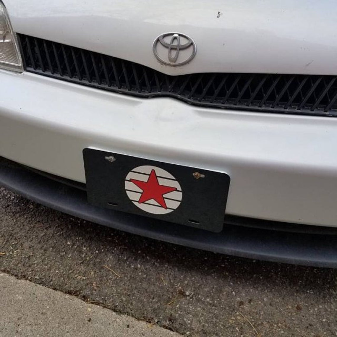 Winter Soldier Custom License Plate | Etsy