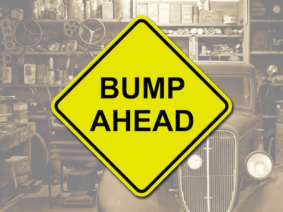 Bump Ahead Road Sign Maternity
