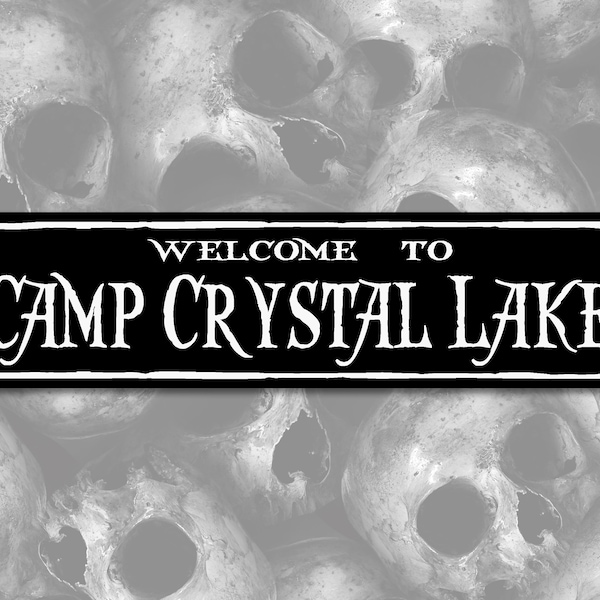 Jason camp crystal lake sign - Etsy.de
