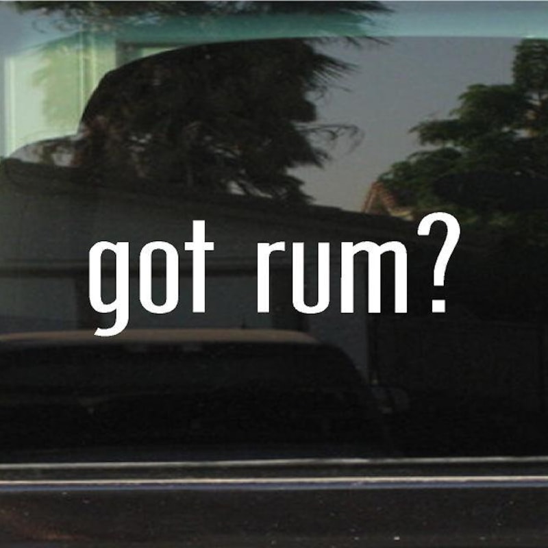 Red Rum Sticker - Etsy
