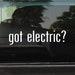 Got Electric? Custom Vinyl Sticker - Etsy