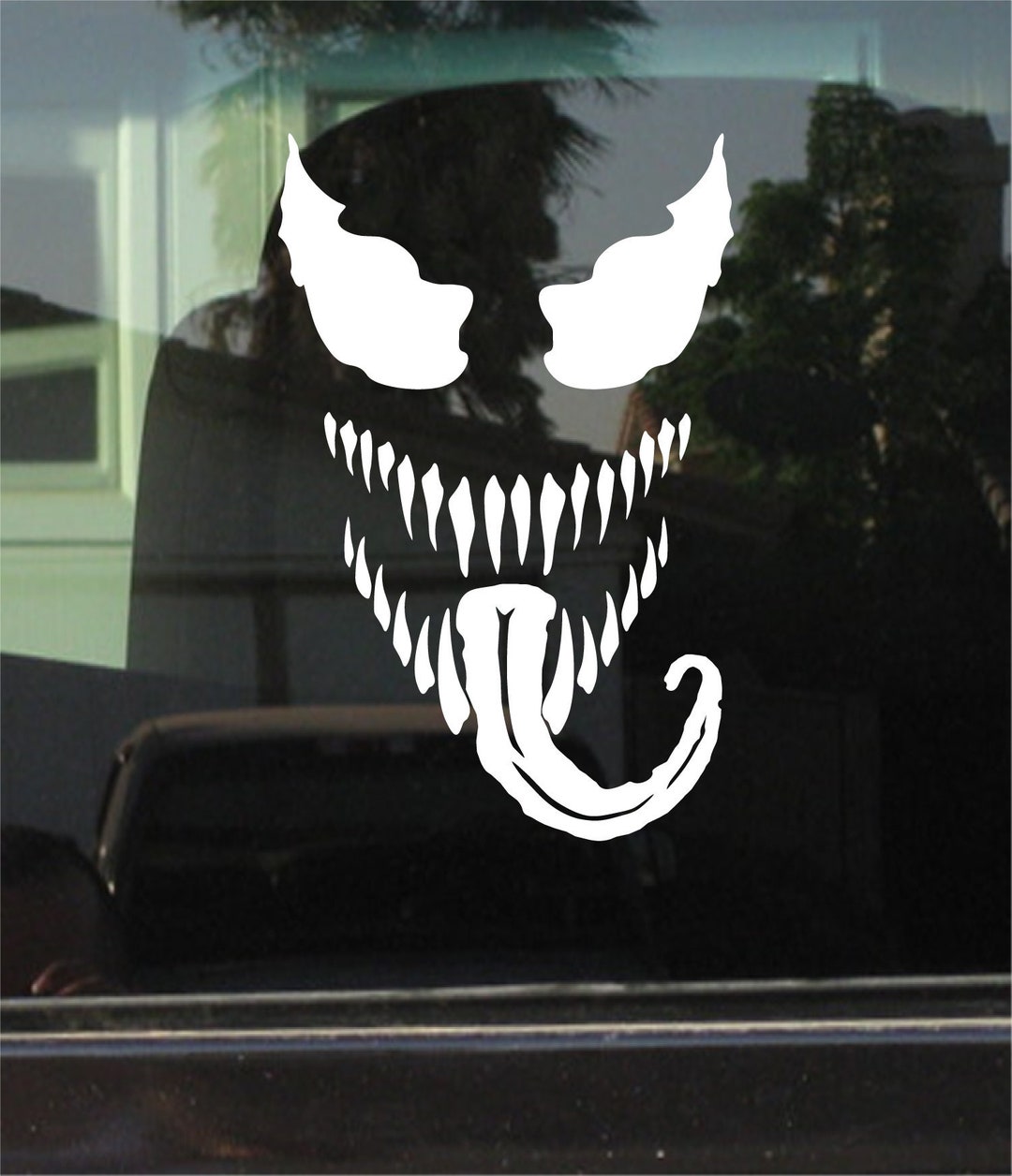 Venom (spider-man) Vinyl Sticker - Etsy