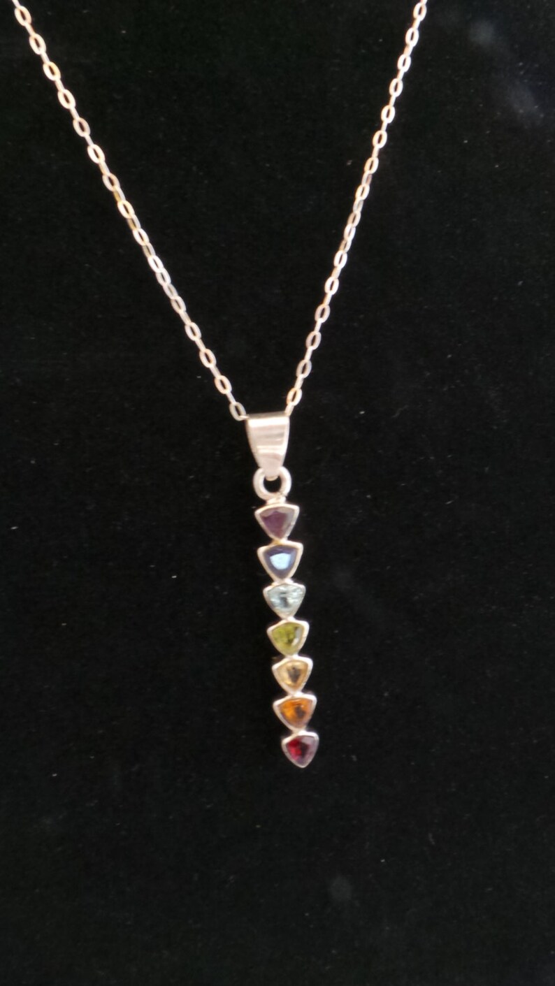 Chakra Gemstone Pentant - Etsy