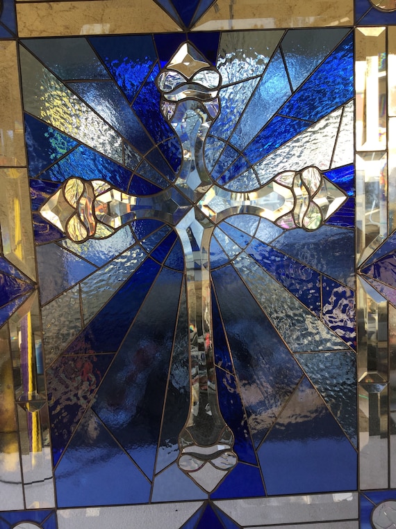 Bevel Cross Panel - Etsy