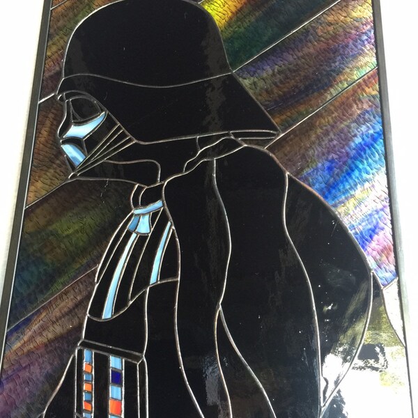 Darth Vader Stained Glass Window - Etsy