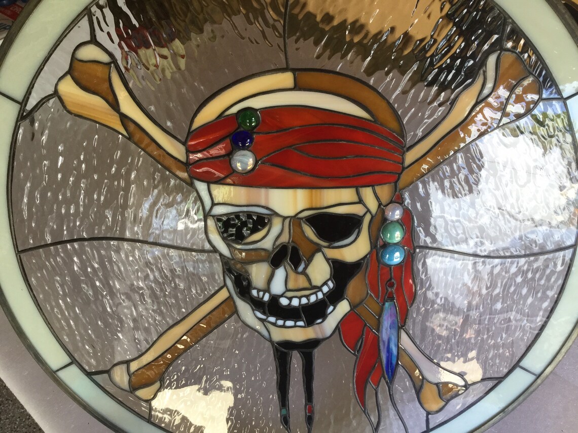 Pirates of the Caribbean Stained Glass - Etsy