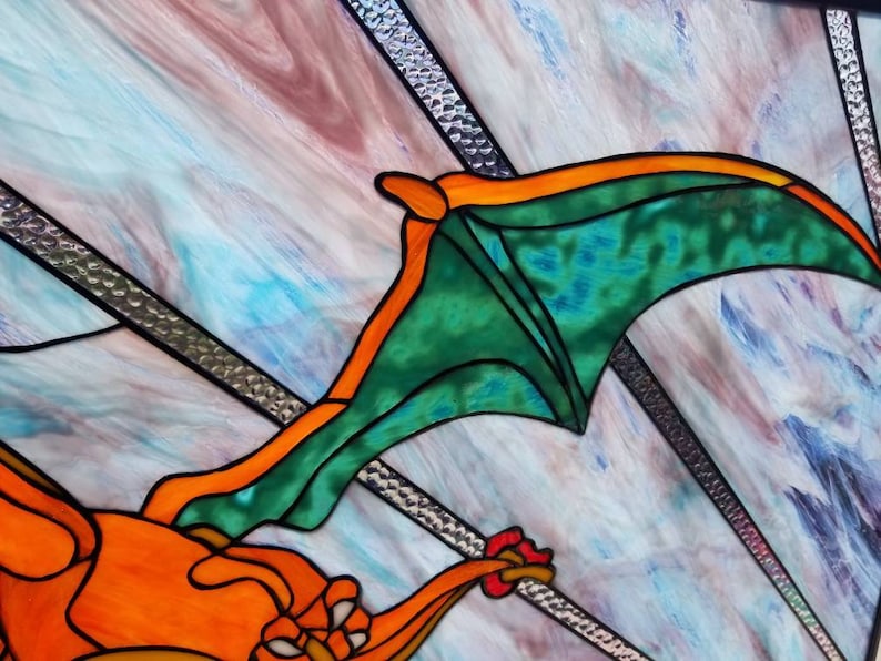 Flying Charmander Pokemon Window. - Etsy
