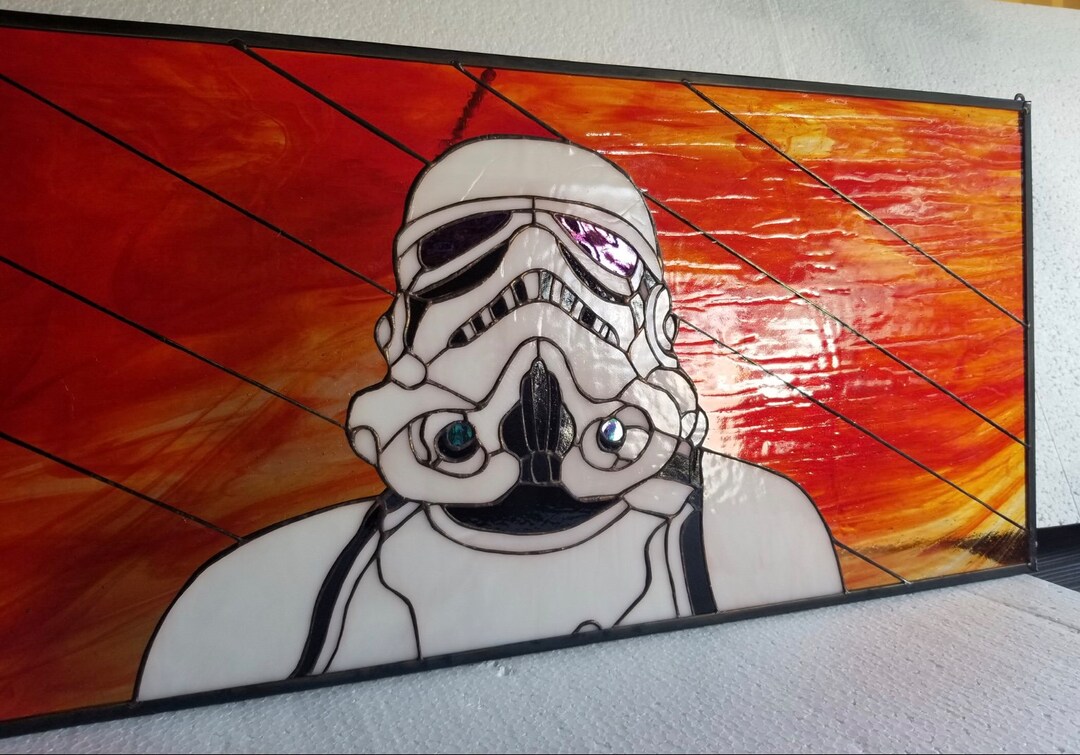 Stormtrooper Star Wars Glass - Etsy