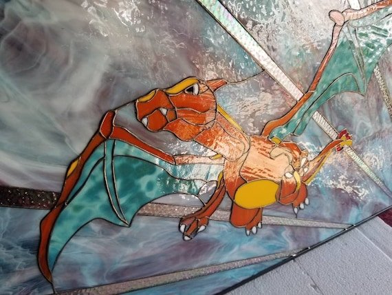 Flying Charmander Pokemon Window. - Etsy