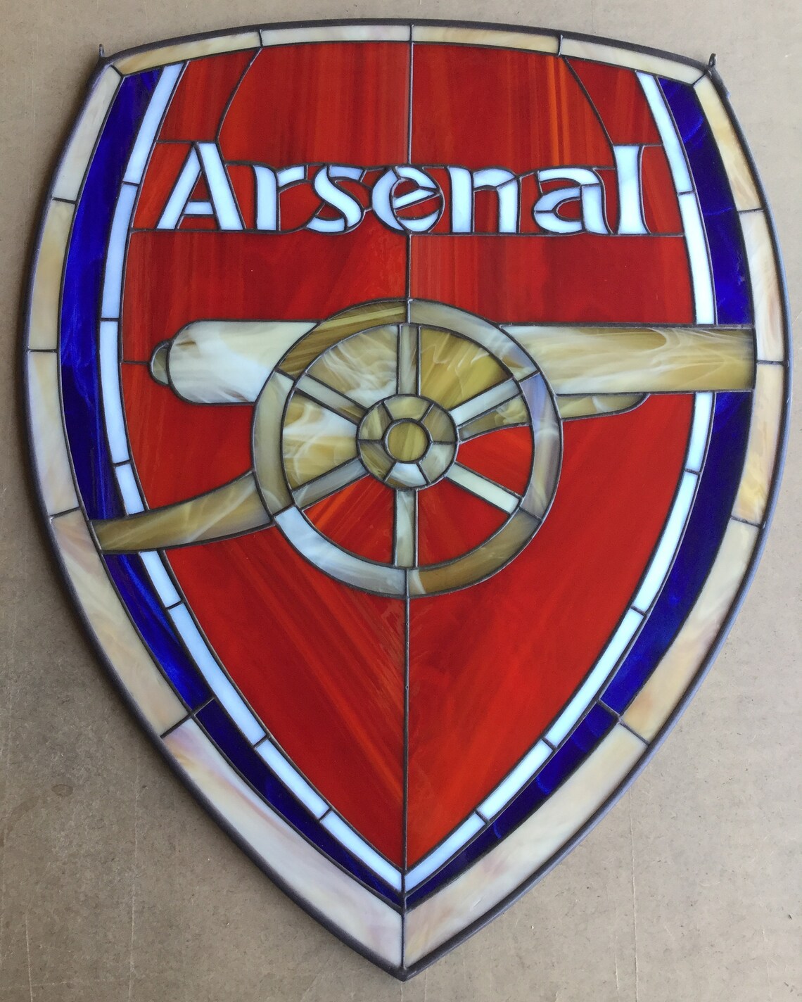 ARSENAL SOCCER TEAM Size W 15 1/2 X H 19'' - Etsy