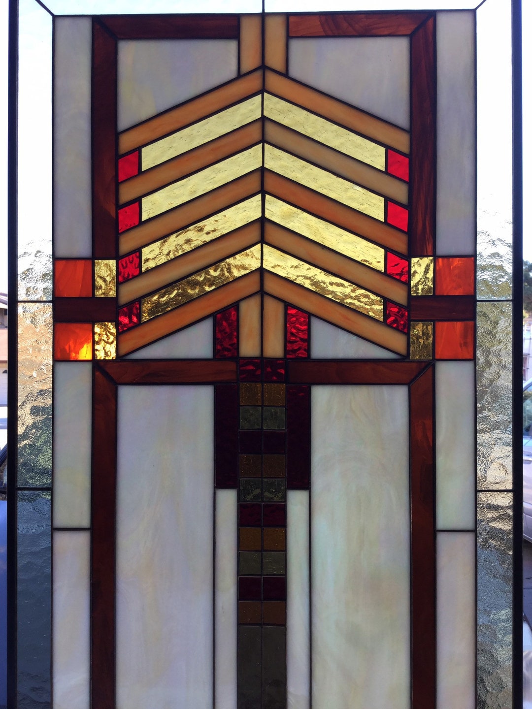 Mission Style Stained Glass - Etsy