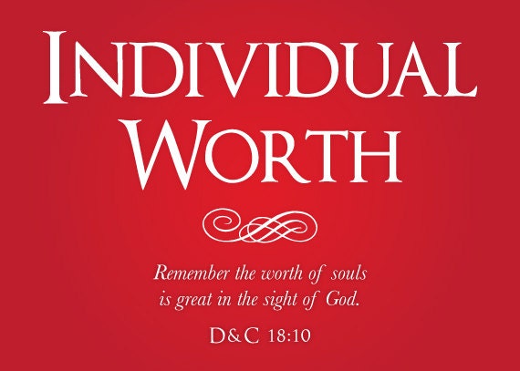 Young Women Values With Scriptures, YW Values, Eight (8) Printable 5"x7 ...
