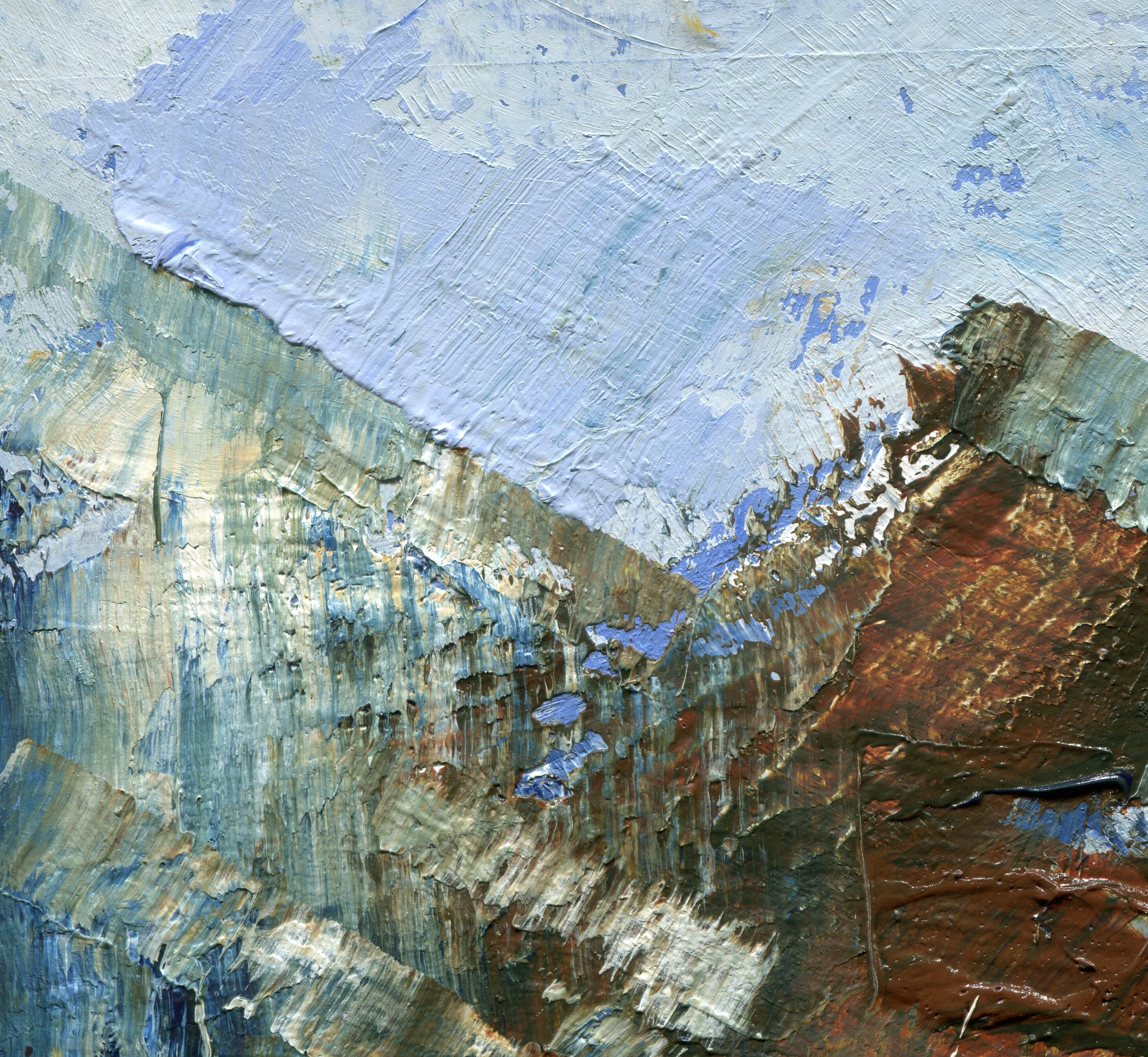 Landscape Oil Painting, Reed Tarn, Original Oil Painting, Landscape ...